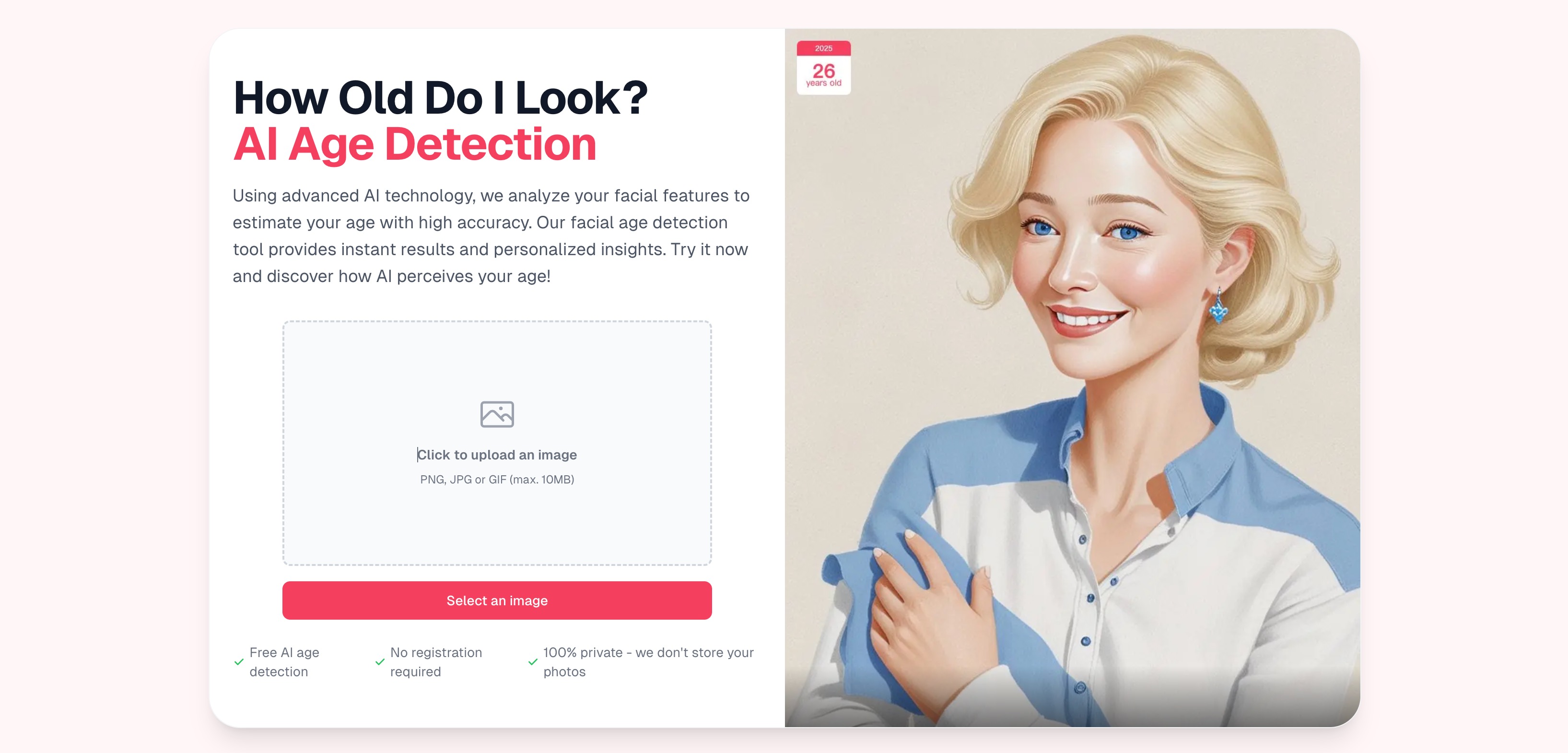 How Old Do I Look? - 2025 Free Instant AI Age Detection Test